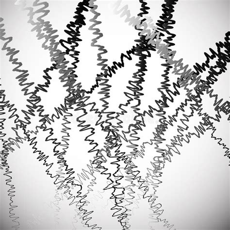 Random Squiggly Squiggle Lines Intersecting Stock Vector Illustration Of Monochrome