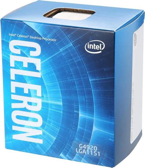 Intel Celeron G4920 Coffee Lake Dual Core 3 2 Ghz Lga 1151 300 Series 54w Bx80684g4920 Desktop