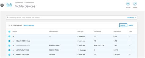 Export Device Data To Csv