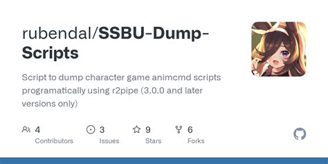 Github Rubendalssbu Dump Scripts Script To Dump Character Game