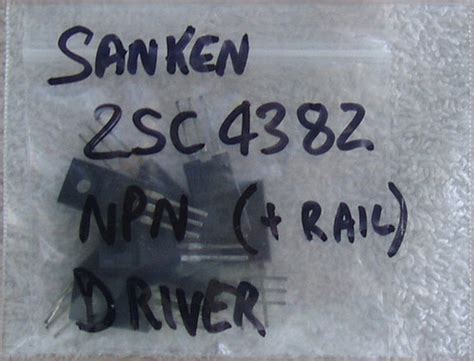 Sanken 2sc4382 Audio Output Si Npn Transistor New Old Stock