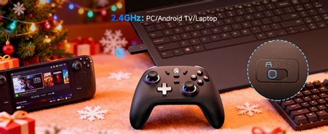 Echtpower Pc Gaming Controllerwireless For Pc With Hall