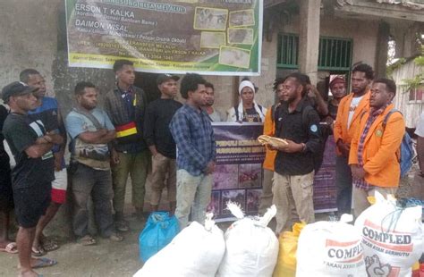 Mahasiswa Okbab Segera Kirimkan Hasil Donasi Untuk Korban Longsor Di