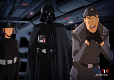 Darth Vader Force Choke By Des Taylor Despop Art And Comics