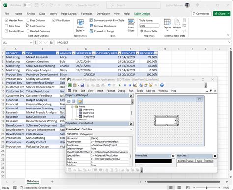 Excel Vba Combobox Important Properties