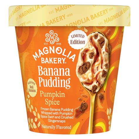 Magnolia Bakery Pumpkin Spice Banana Pudding 14oz Delivered In As