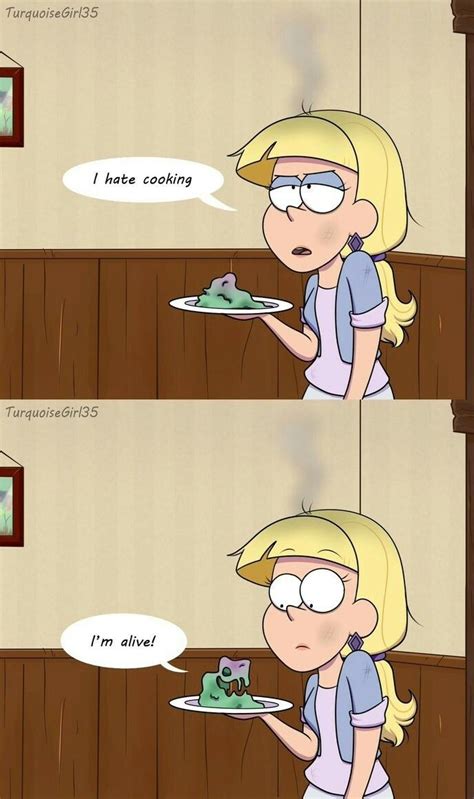 Pacifica Works At Greasys Gravity Falls Anime Gravity Falls Funny