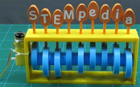 Diy 3d Printed Text Display Stempedia Projects