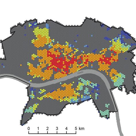 Pdf Using Hexagonal Grids And Network Analysis For Spatial