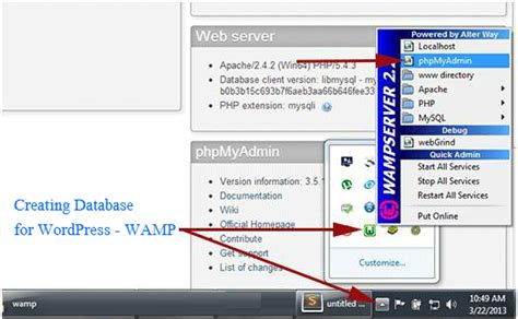 Setting Up Wordpress On A Windows Pc Using Wamp Server