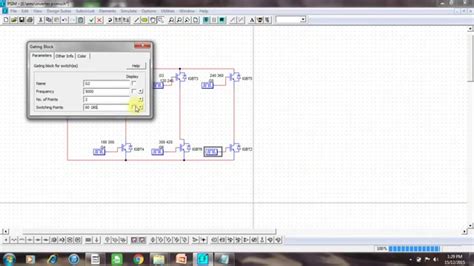 Inverter Simulation Using Psim Youtube
