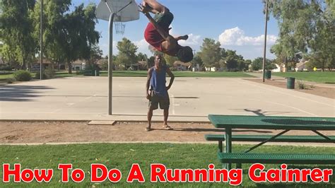 Tutorial How To Do A Running Gainer Youtube