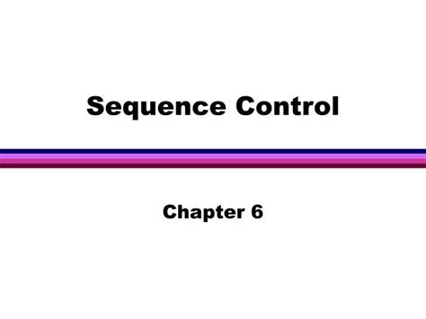 ppt sequence control powerpoint presentation free download id 563361