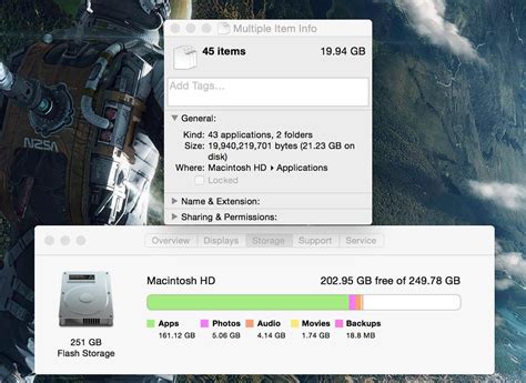 macbook pro 13 early 2015 storage doesn t add up mac