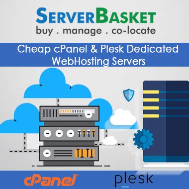 Cheap CPanel Plesk Dedicated Web Hosting Servers In India