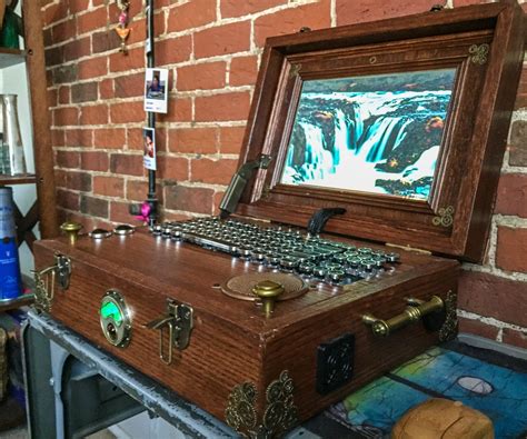 Steampunk Raspberry Pi Laptop 7 Steps With Pictures Instructables