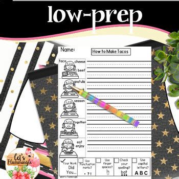 Year Long How To Writing Instructions Procedural Writing Prompts