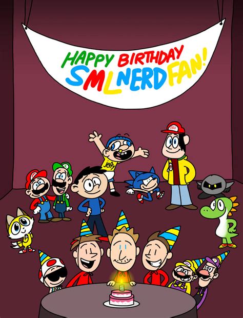 Sml Nerd Fan S Birthday Party By D2celty On Deviantart