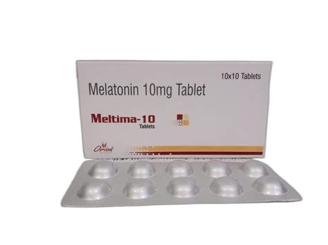 Melatonin 10 Mg Tab In Gujarat At ₹ 139 Stripe In Kalol Id 24758077362
