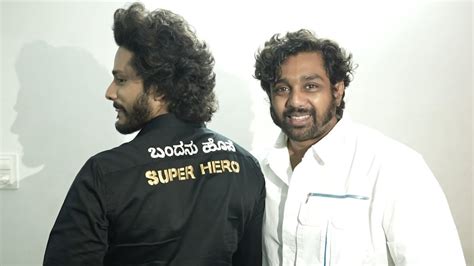 hero teja sajja meets action prince dhruva sarja hanuman movie