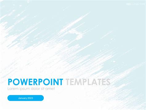 Creative Title Slide Powerpoint Template