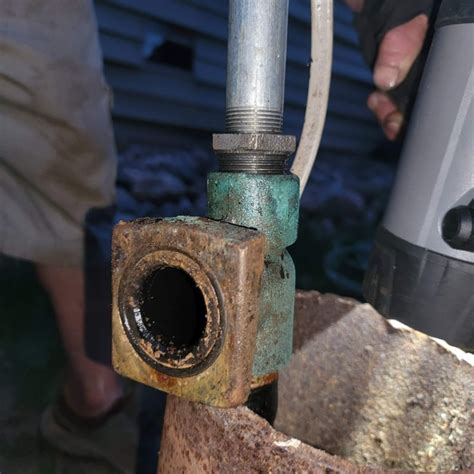 Drill Thru Pitless Adapter Terry Love Plumbing Advice And Remodel Diy