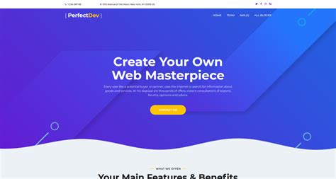Hackathon Website Template For Coding Events MotoCMS