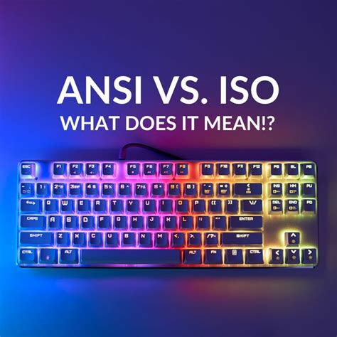 Us Ansi Vs British Iso Keyboards What S The Difference