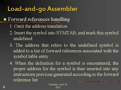 Onepass Assembler Multipass Assembler One And Multipass Assembler
