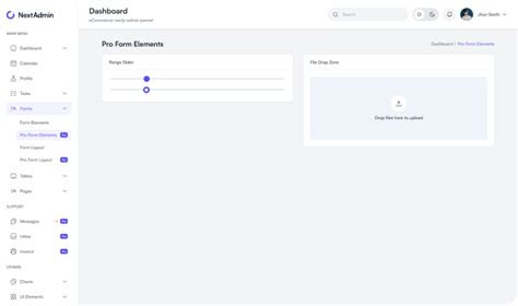 next js admin dashboard templates and components nextadmin