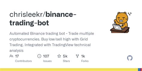install · chrisleekr binance trading bot wiki · github