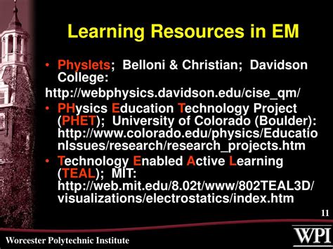 Ppt Resources In Understanding Electromagnetism Building A Conceptual Bridge For Physics