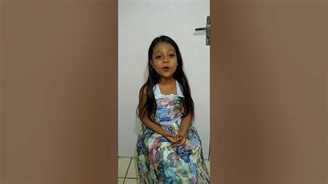 Minha Sobrinha Cantando Louvor Youtube