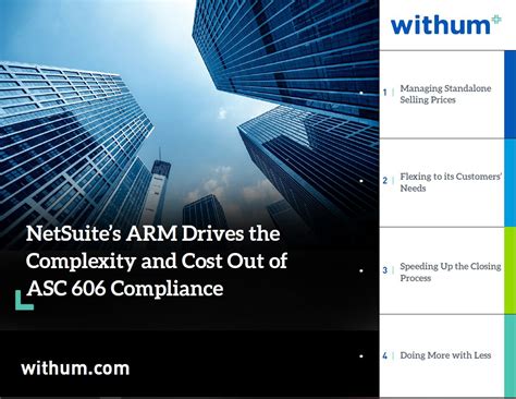 Simplify Revenue Recognition Standards With Netsuites Advanced Revenue Management Withum