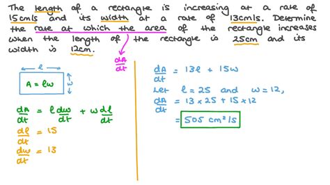 Width And Length Of A Rectangle