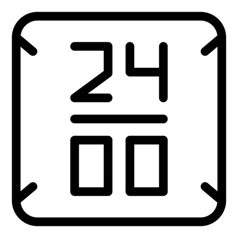 Premium Vector Digital Timer Icon Outline Vector Sand Hour Open Number