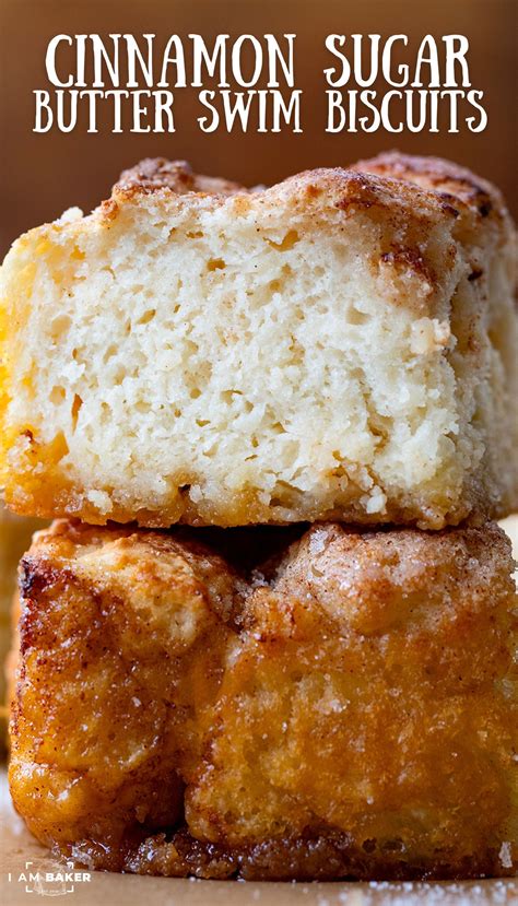 Cinnamon Sugar Butter Swim Biscuits Recipe Butter Swim Biscuits