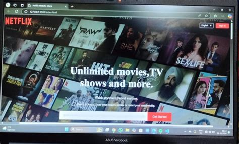 Ajithnath Jain A On Linkedin Project Netflix Website Clone Excited To Share My Latest