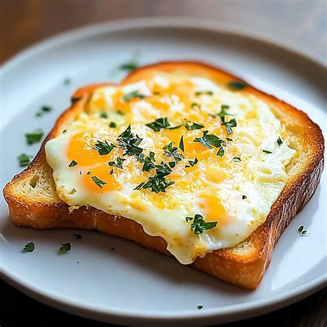 Cheesy Egg Toast Irresistible Easy Breakfast Idea