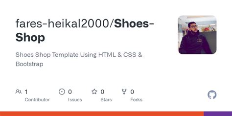 Github Fares Heikal2000shoes Shop Shoes Shop Template Using Html