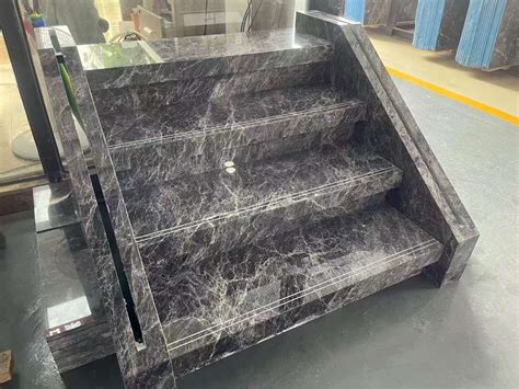 Hermes Grey Marble Stair And Step Tiles Marble Slabs Wholesale Quartz