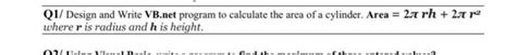 solved q1 design and write program to calculate the