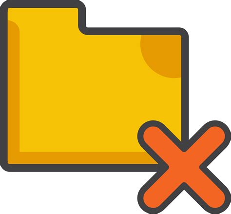 Delete Folder Icon 15698357 Png