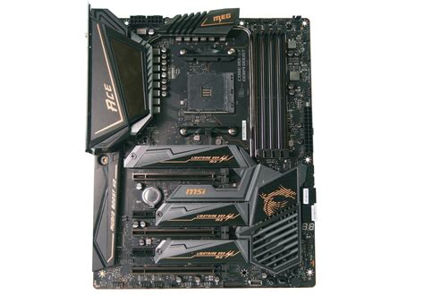 Обзор и тест материнской платы MSI MEG X570 ACE — i2HARD