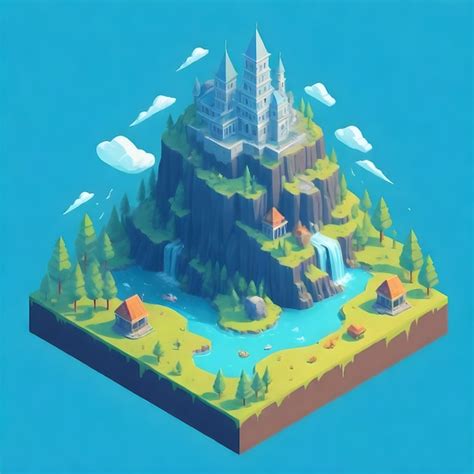 Premium Photo Urban Architecture Isometric Projection Vector Artwork