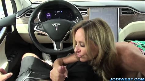 Jodi West Blowjob In The Car Eporner