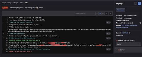 Failed To Connect To Gitlabmydomaintld Port 443 Gitlab Cicd