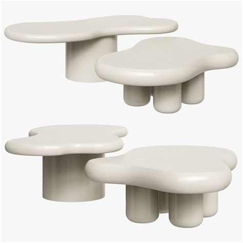 스칸디나비아 스타일의 커피 테이블 3d 모델 Turbosquid 2212423