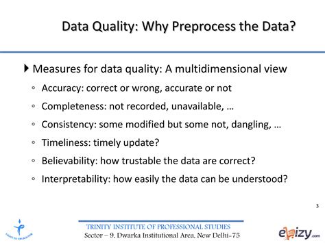 data preprocessing data warehouse and data mining pptx databases