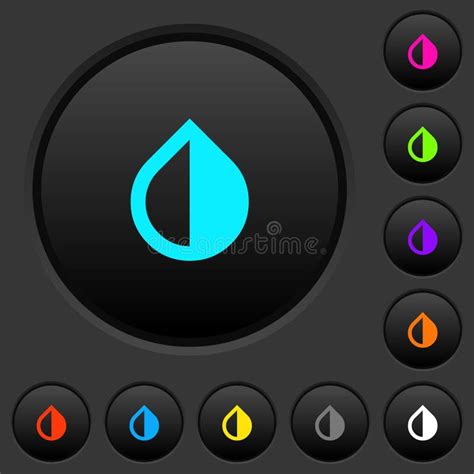 Invert Colors Icon Vector In Trendy Flat Style Contrast Hue Saturation Symbol Illustration